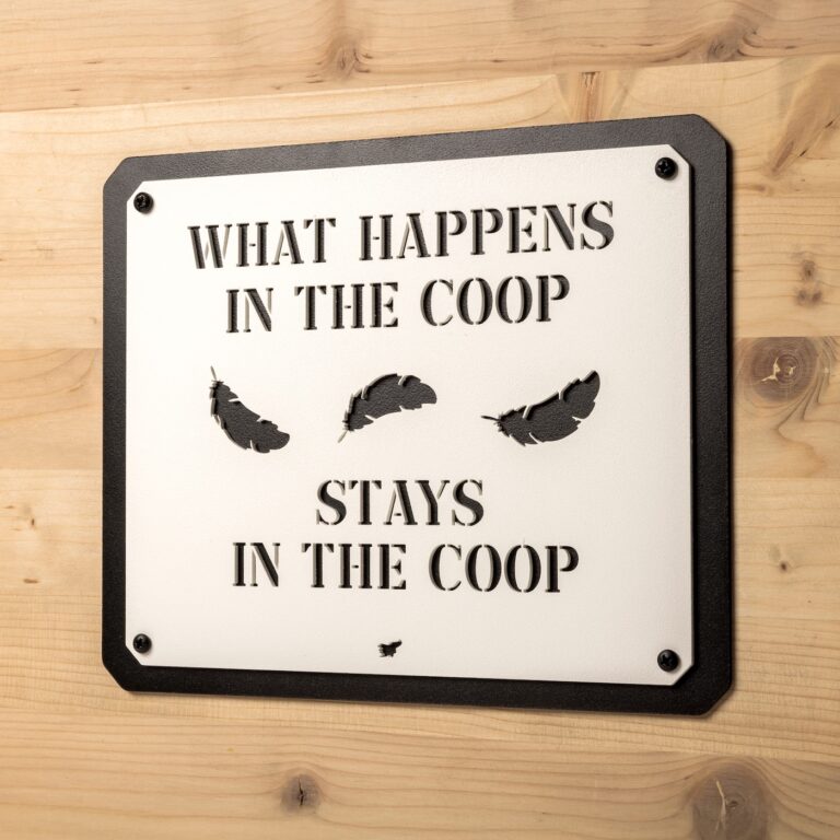 Coop Signs - RUN-CHICKEN